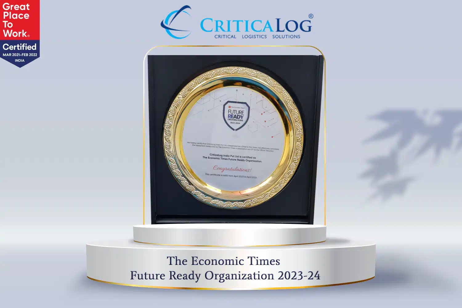 Criticalog » Awards and Recognition - Criticalog